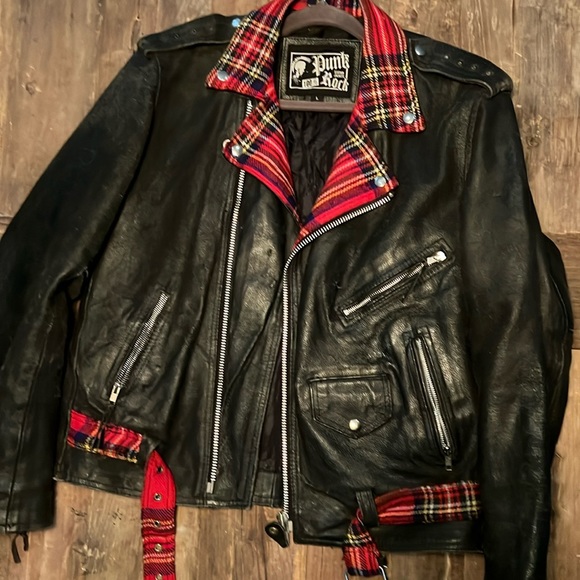 Punk Rock | Jackets & Coats | Punk Rock Leather Jacket | Poshmark